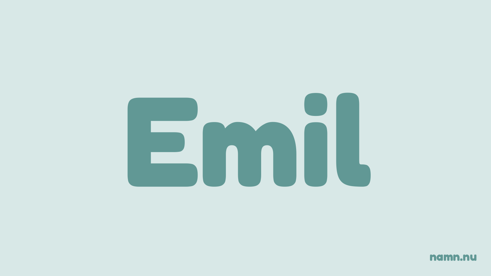 Emil - betydelse, hur många heter, statistik - namn.nu
