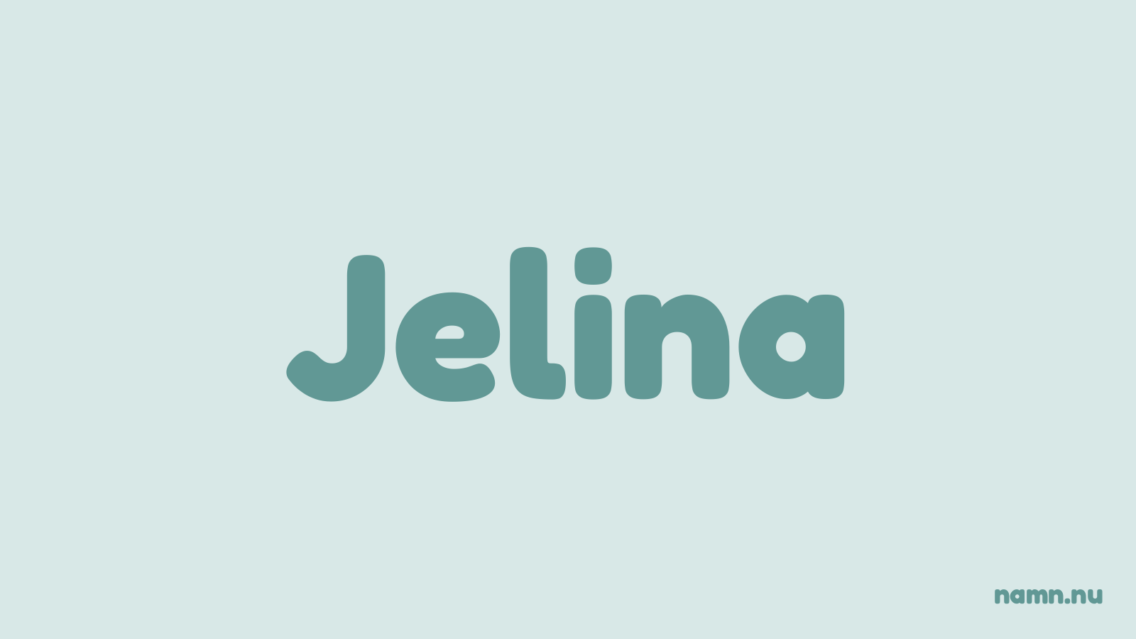 Jelina - betydelse, hur många heter, statistik - namn.nu