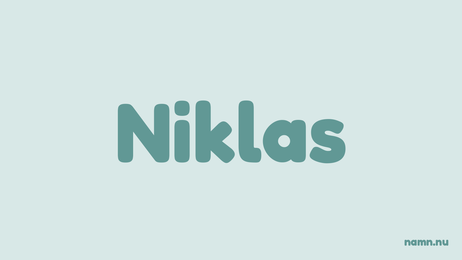 Niklas - betydelse, hur många heter, statistik - namn.nu